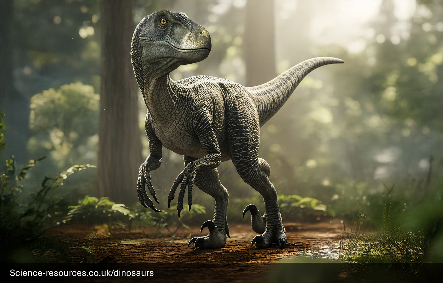 science-resources.co.uk - Dinosaurs: Velociraptor